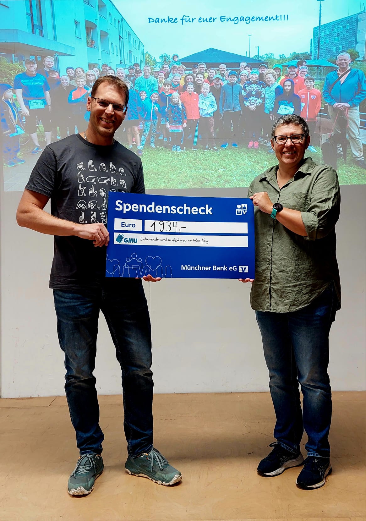 Spendenlauf - Gehörlosenverband München und Umland e. V.